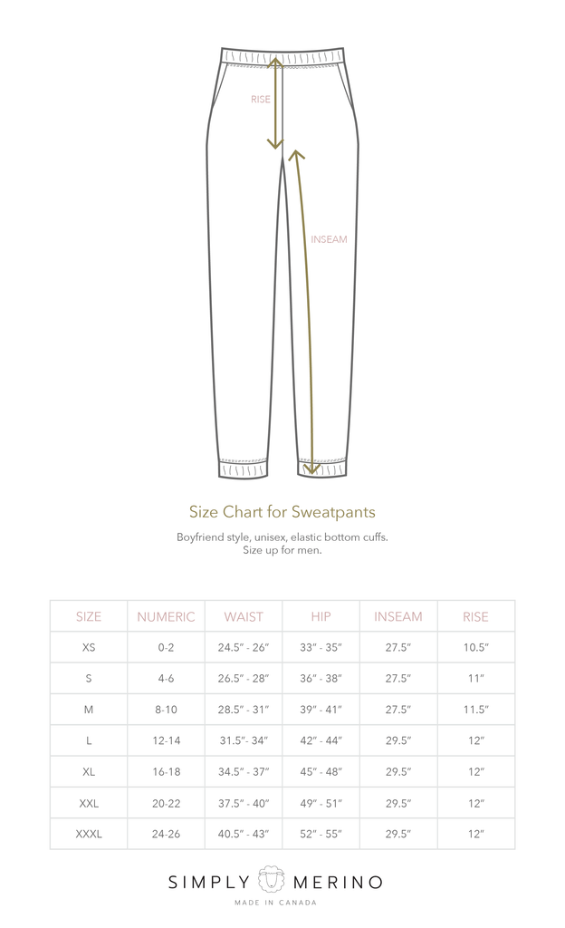 Sweatpants– Simply Merino